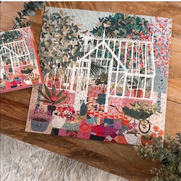Galison | Games | Greenhouse Gardens Victoria Ball Art 50 Piece Jigsaw ...